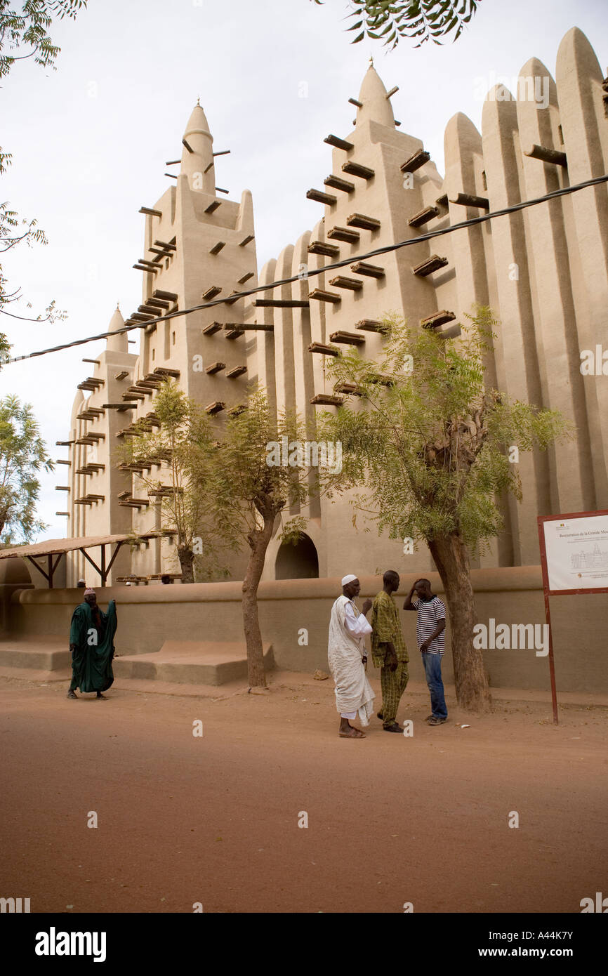 The Mosque in Mopti, Mali, West Africa Stock Photo - Alamy