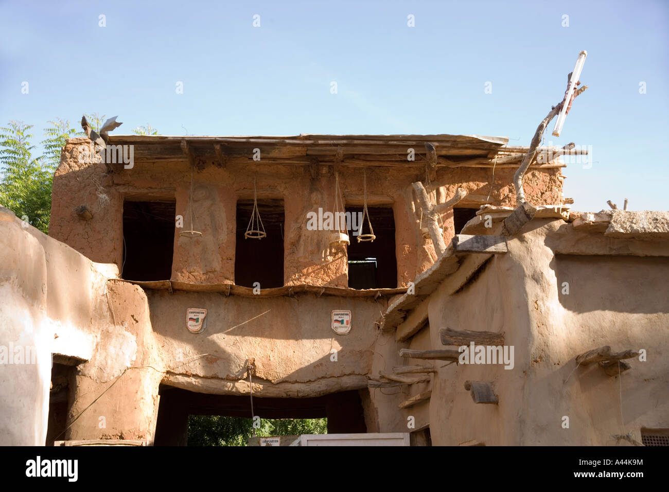 House in the village of Songo in the Dogon country, Mali, West Africa ...