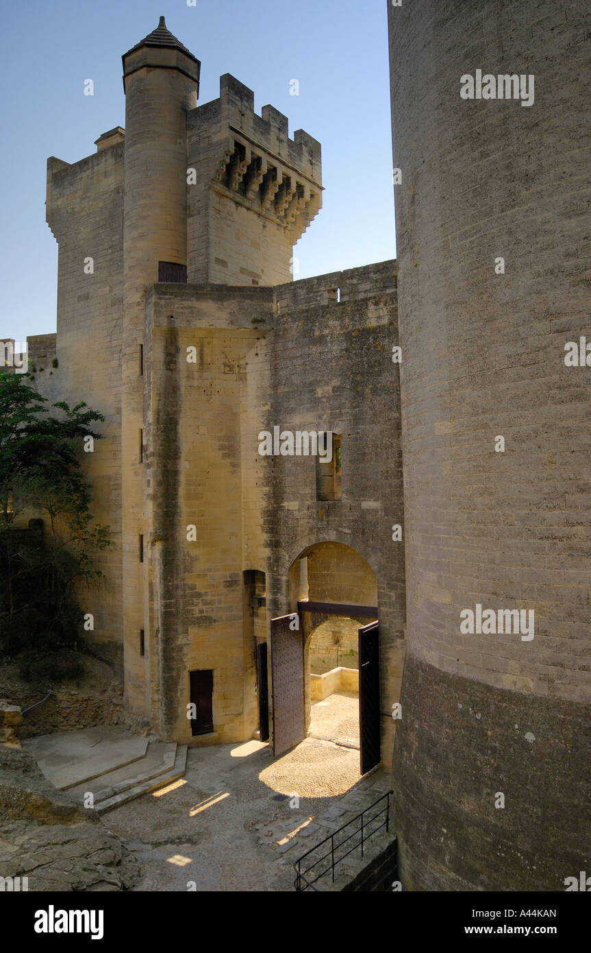 Entrance to Tarascon Castle, Provence, France Stock Photo - Alamy