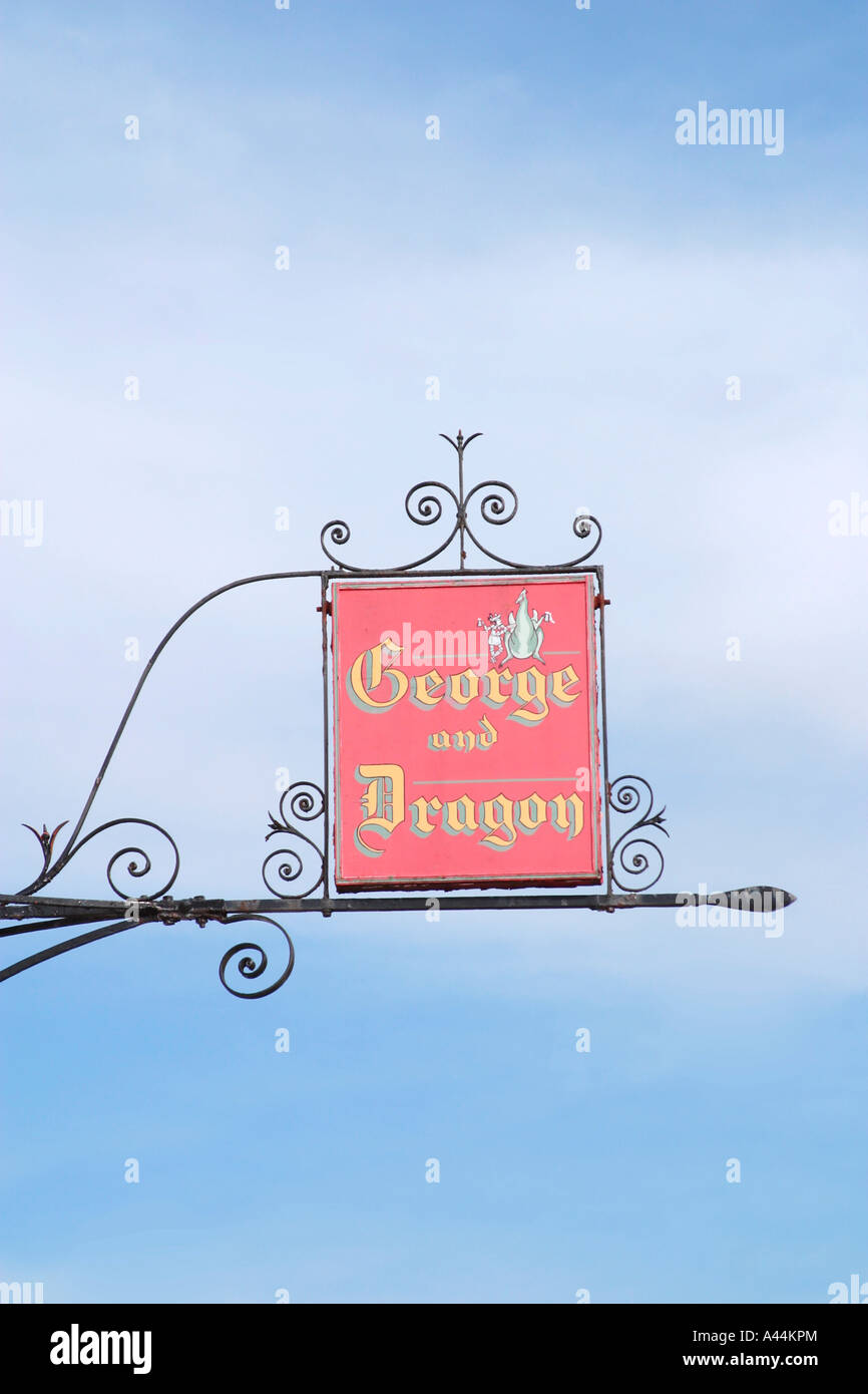 George dragon pub sign hi-res stock photography and images - Alamy