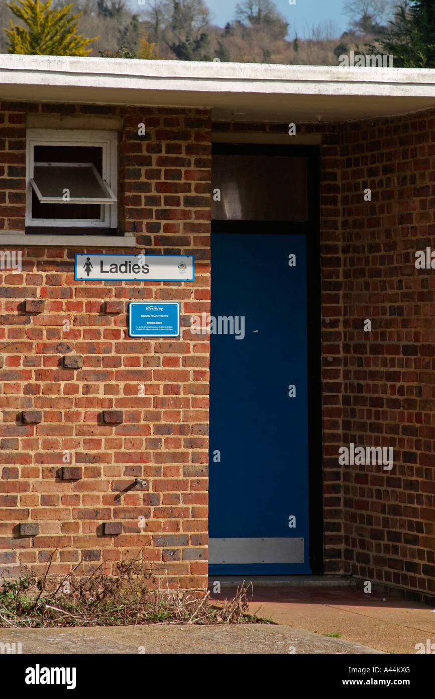 Ladies loo door hi-res stock photography and images - Alamy