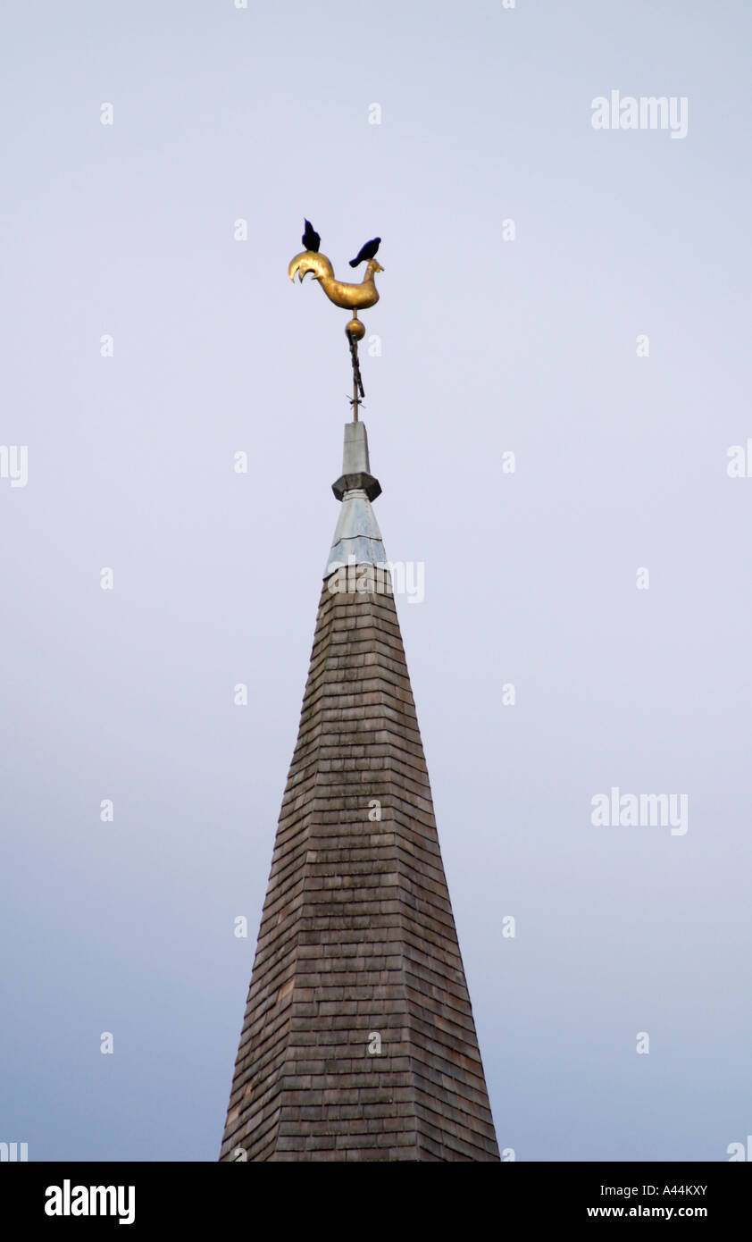 Spire of St Andrews Church, Tarring Village, near Worthing, West Sussex ...