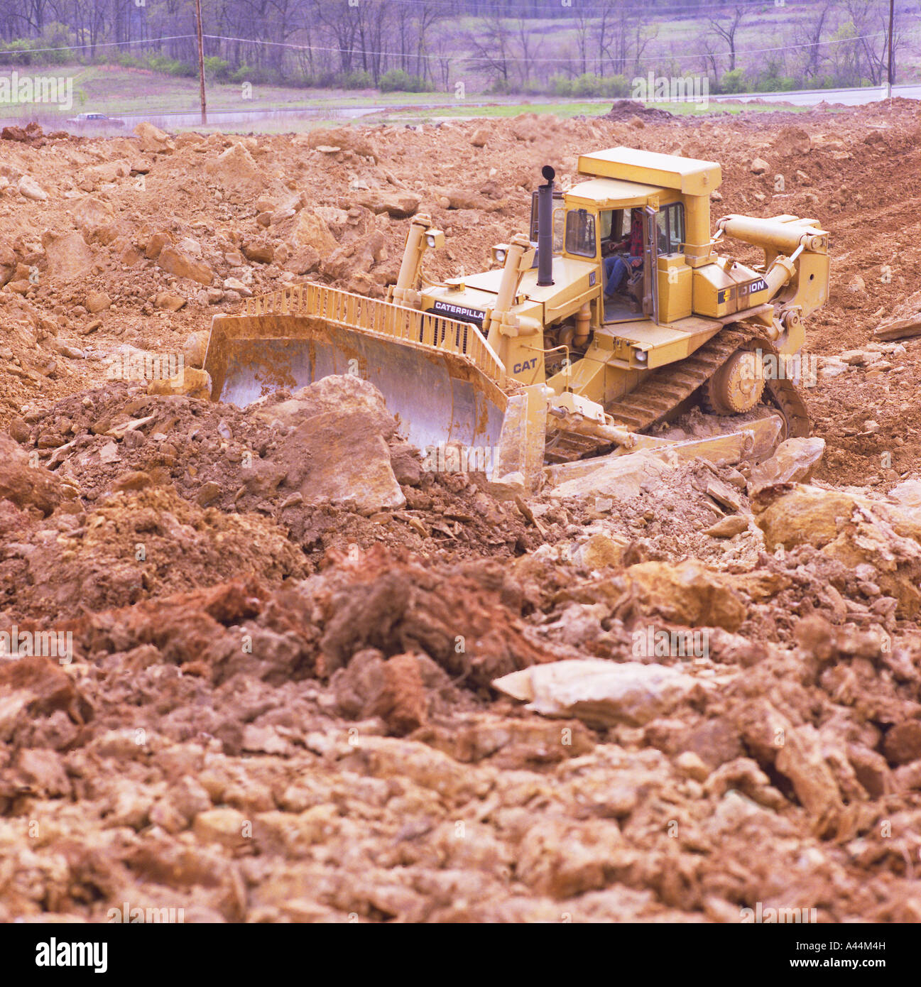 Cat bulldozer hi-res stock photography and images - Alamy