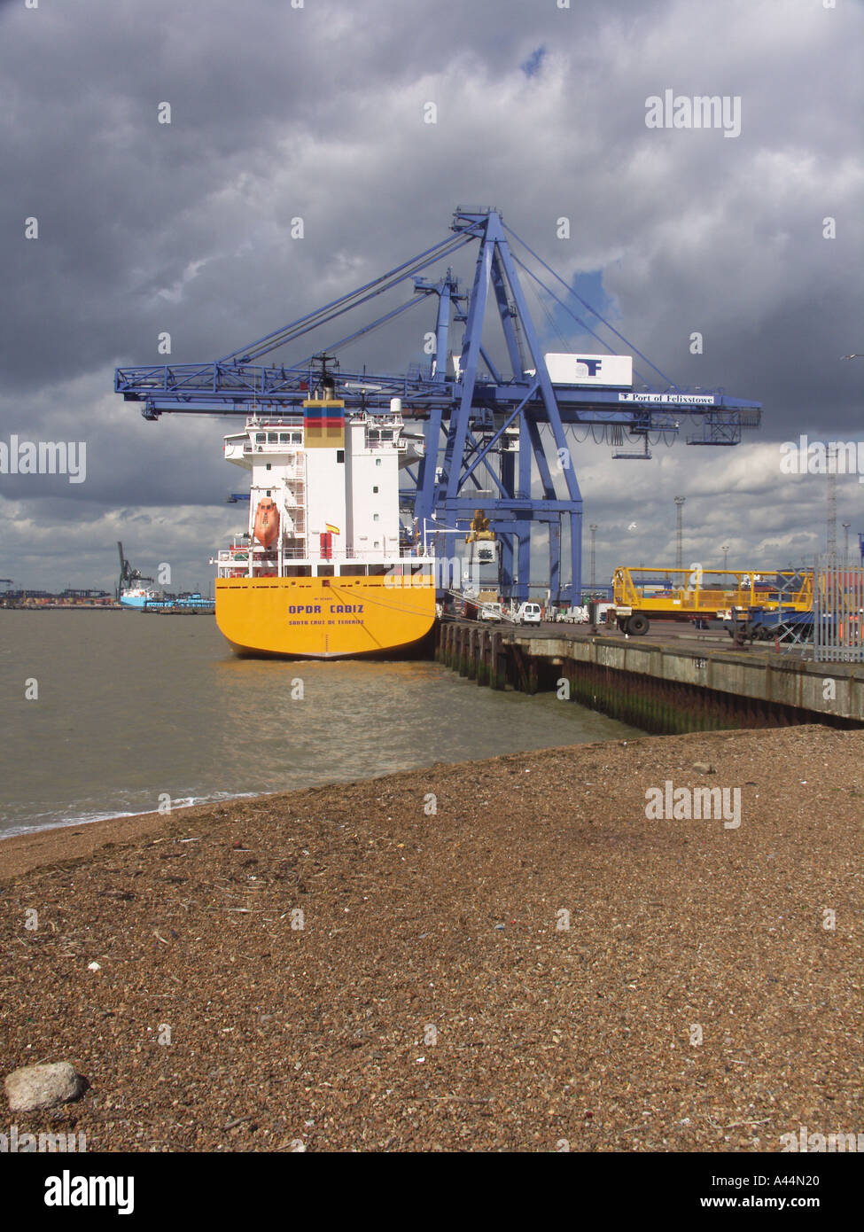 Port of Felixstowe Suffolk England Stock Photo - Alamy