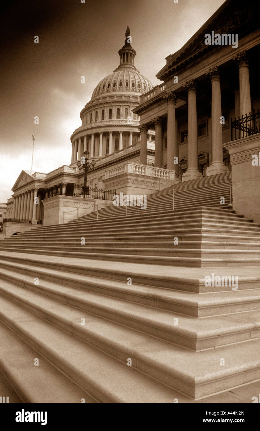 The Neo-Classical Architecture, Of The Capitol Hill Building Complex ...
