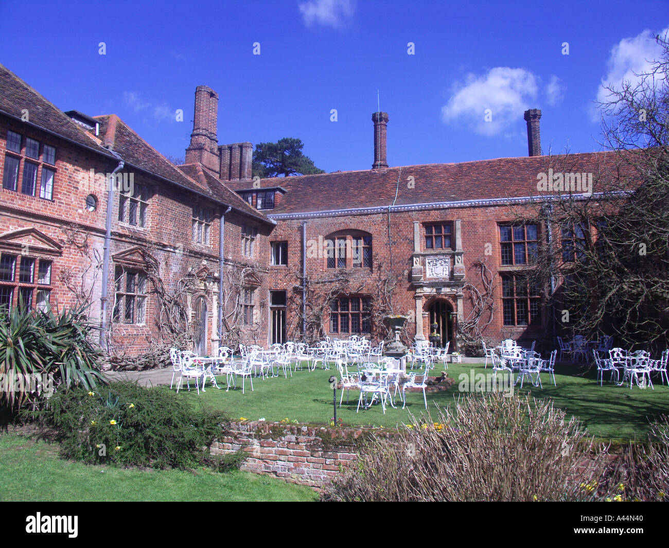 Seckford hall Suffolk England Stock Photo - Alamy