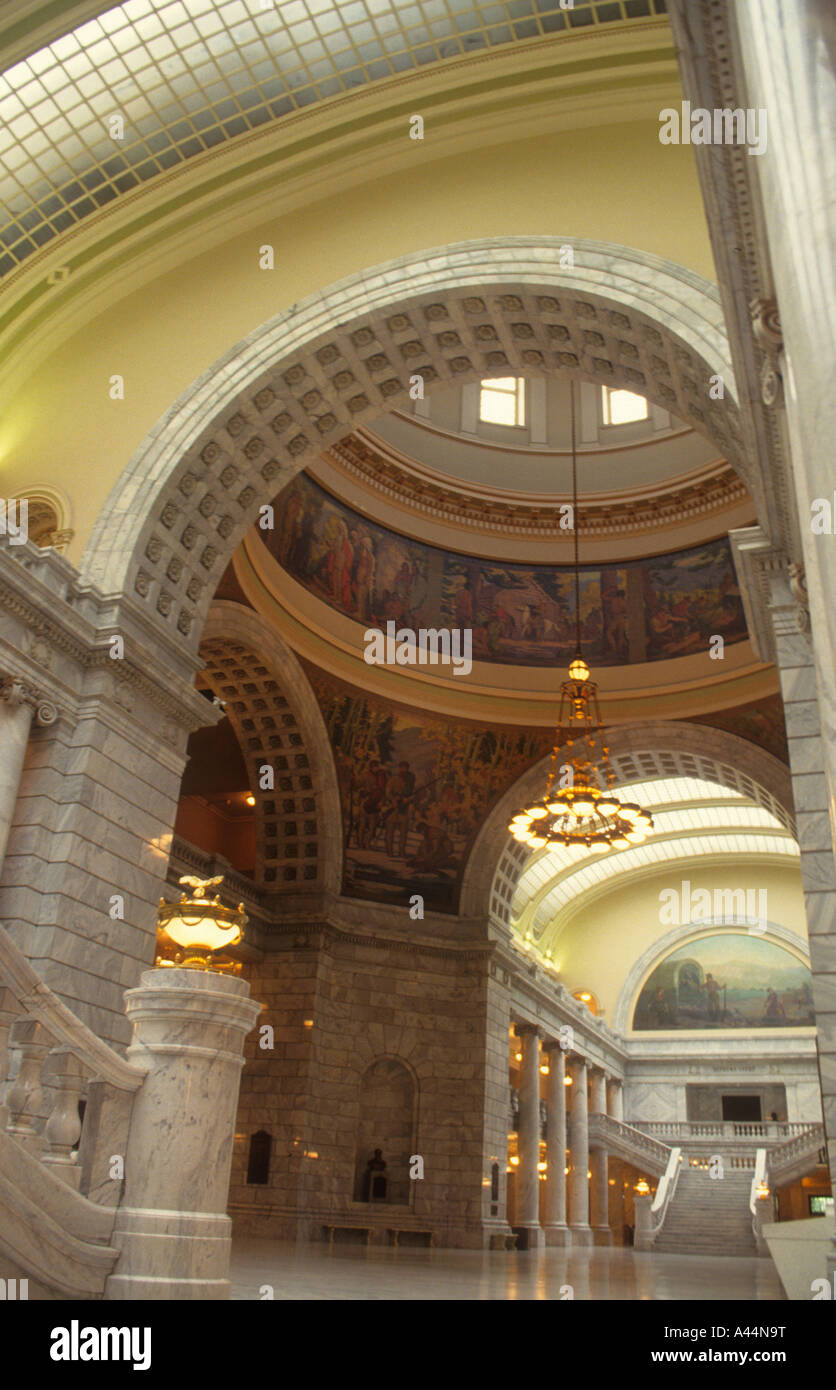 Interior View Of The Utah State Capitol Building, In Salt Lake City ...