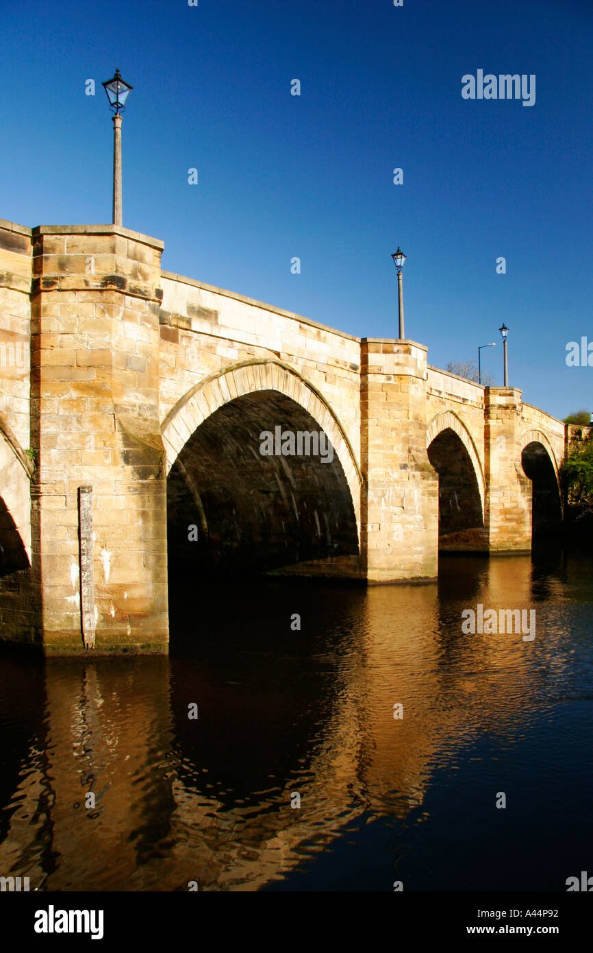 Yarm Bridge River Tees High Resolution Stock Photography and Images - Alamy