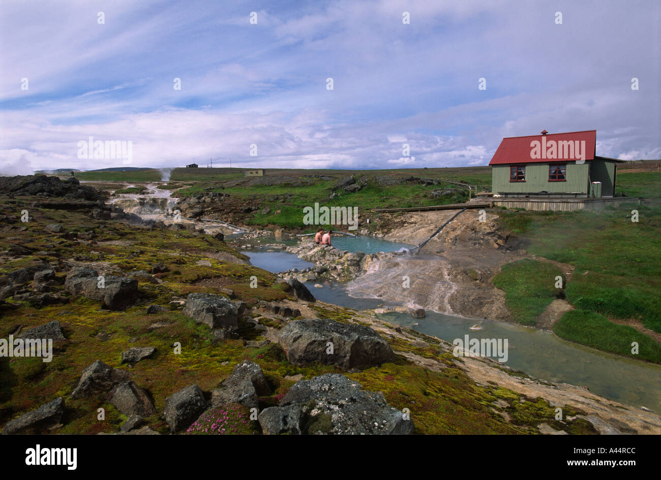 TRADITIONAL ICELANDIC HOUSE Stock Photo - Alamy