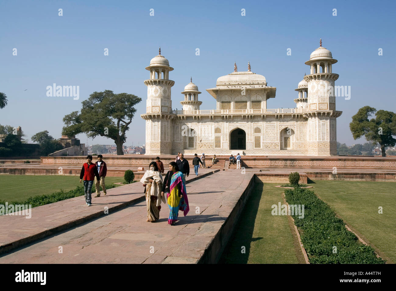 India Uttar Pradesh Agra Itimad ud Daulah the Baby Taj tomb of Mizra ...