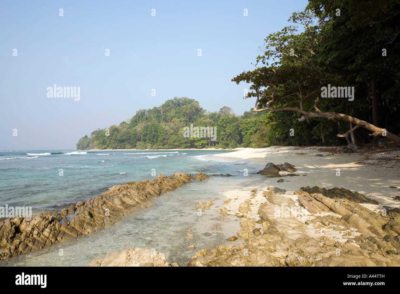 India Andaman and Nicobar Havelock Island Radha Nagar lagoon beach from ...
