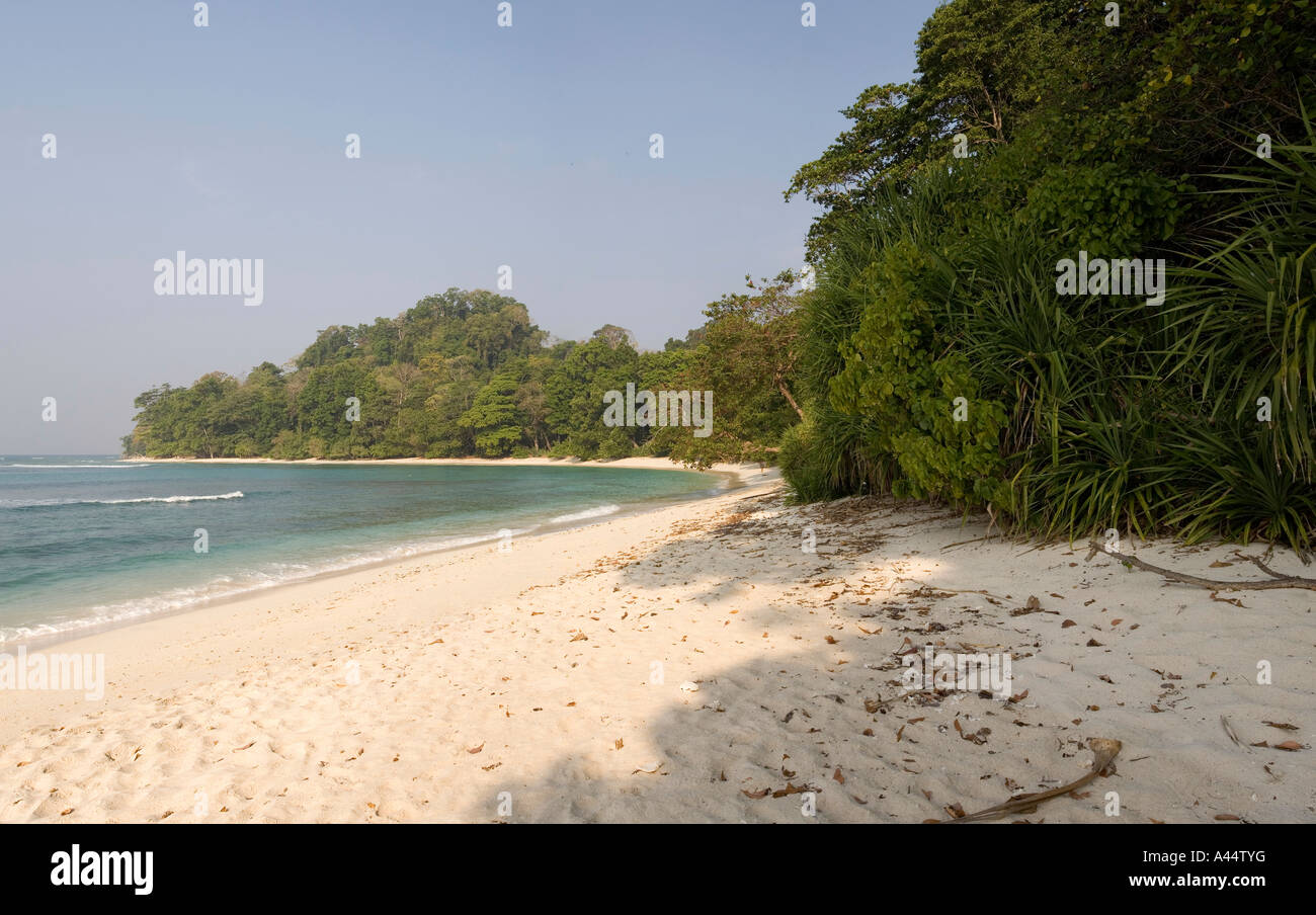India Andaman and Nicobar Havelock Island Radha Nagar lagoon beach in ...