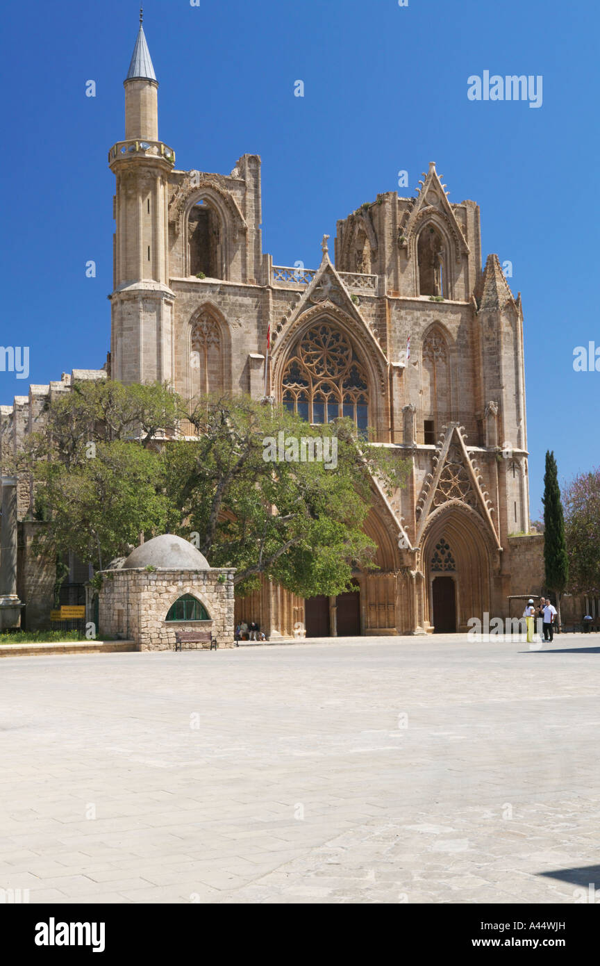 Lala Mustafa Pasa Mosque, Gazimagusa or Famagusta, North Cyprus ...