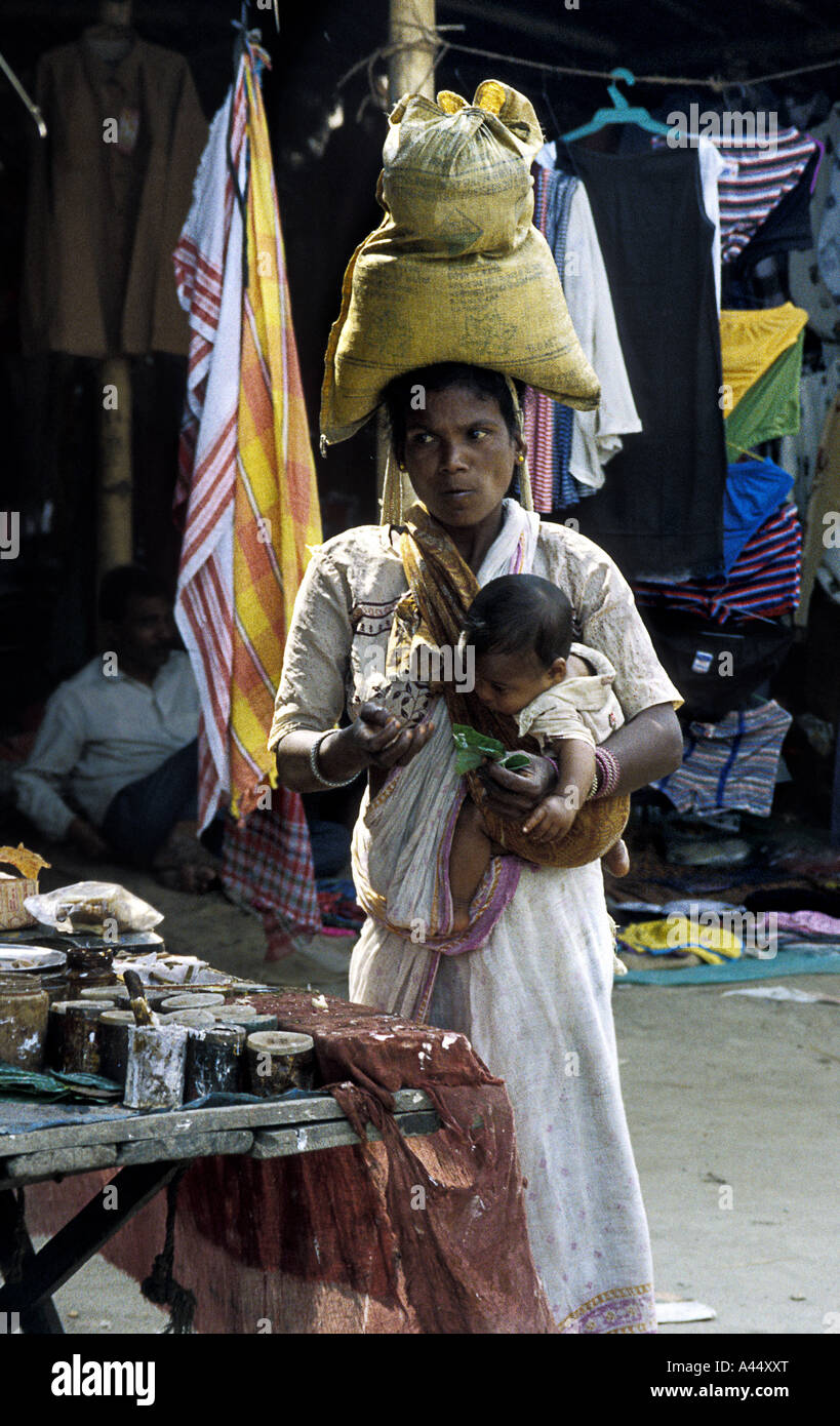 Indian Market scene Stock Photo - Alamy