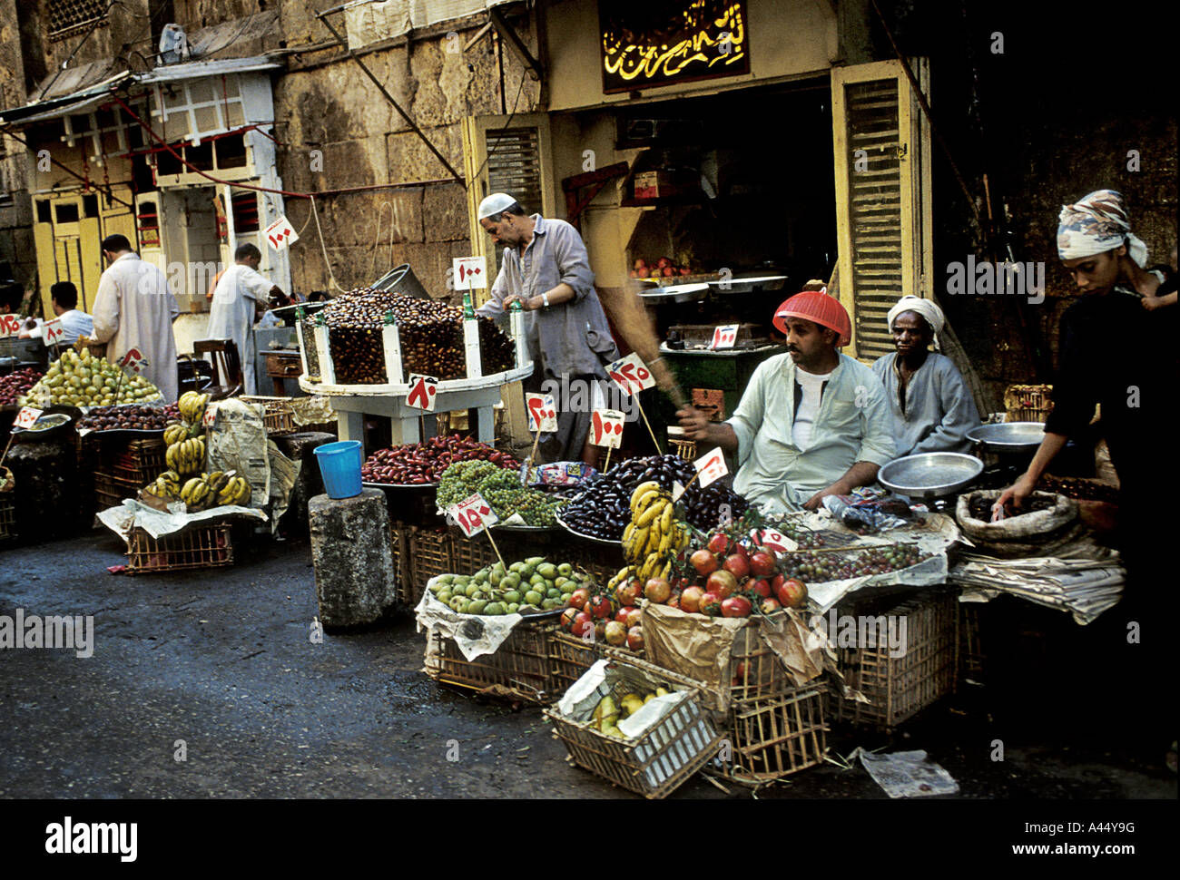 A colorful street market in Cairo, Egypt Stock Photo - Alamy