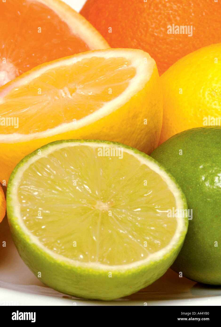 Cut citrus lemon orange close hi-res stock photography and images - Alamy