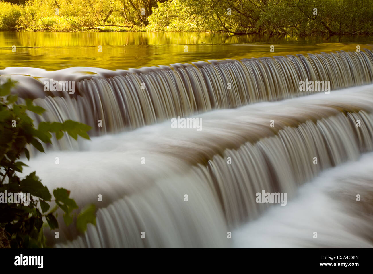 Monsal Dale Waterfall High Resolution Stock Photography and Images - Alamy