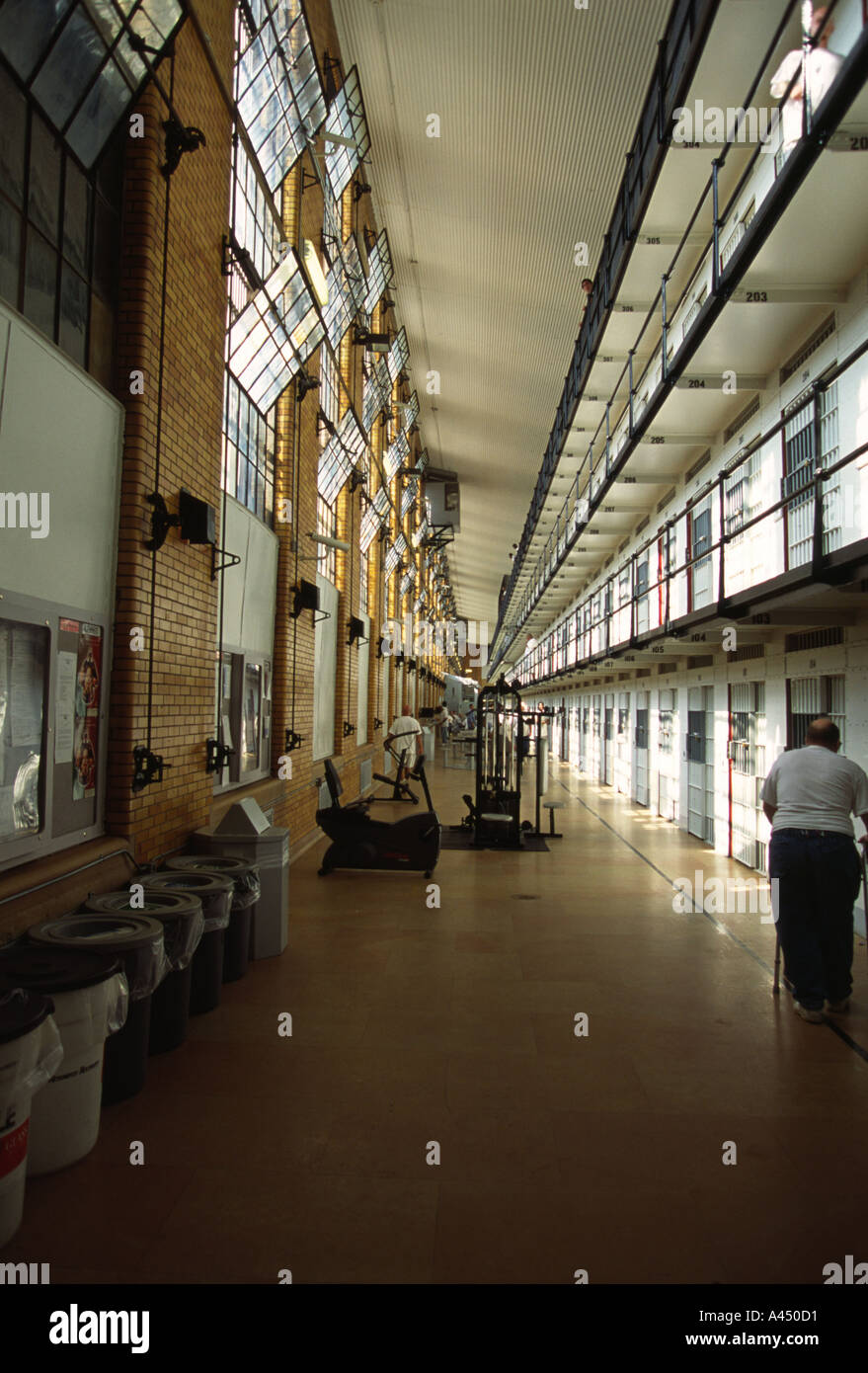 Cell block Stillwater Prison Minnesota Stock Photo - Alamy