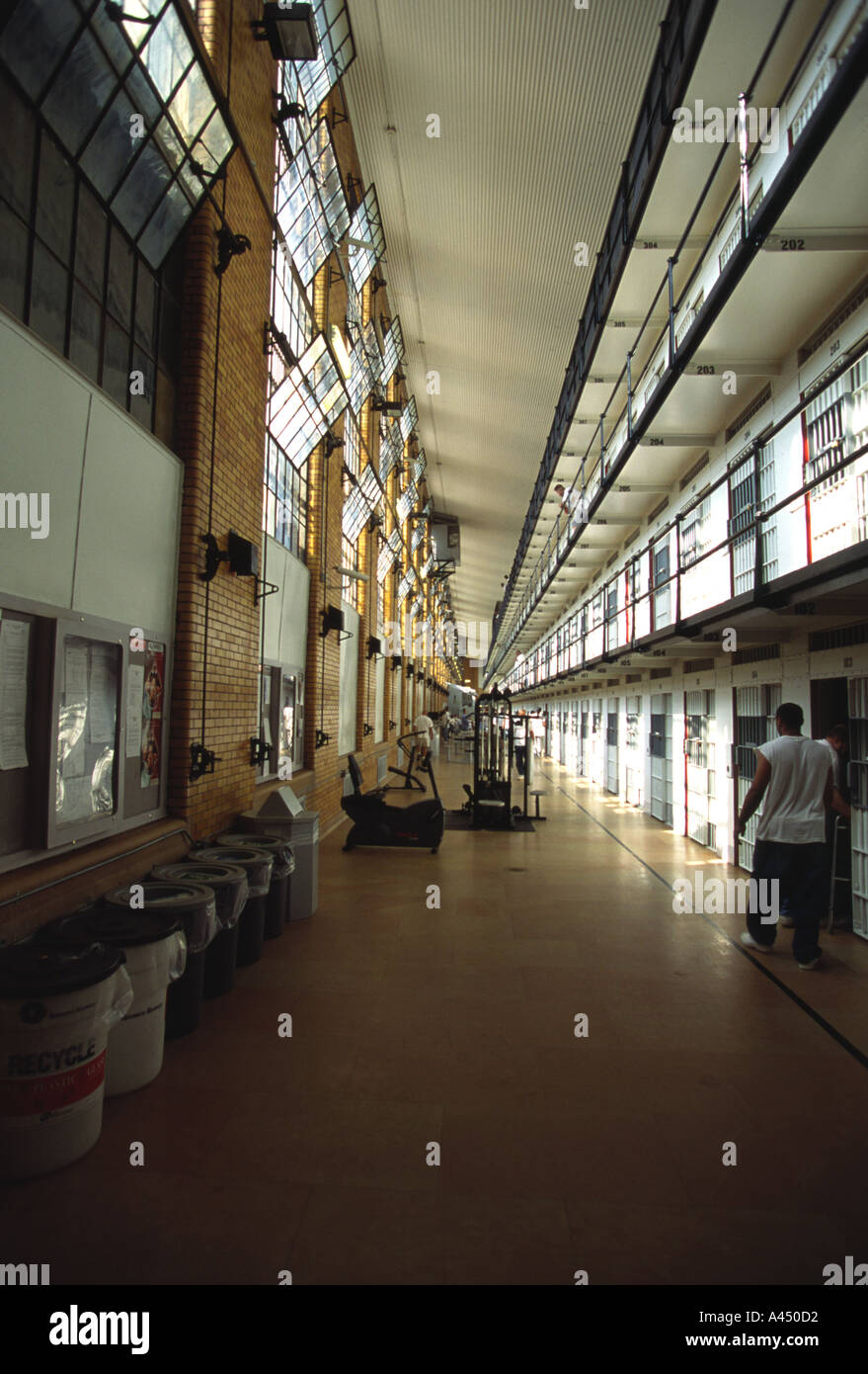 Cell block Stillwater Prison Minnesota Stock Photo - Alamy