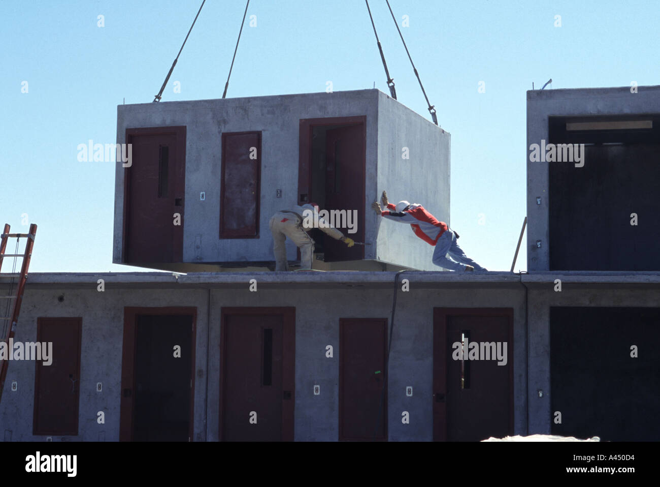 New prison construction. Modular construction of maximum security ...