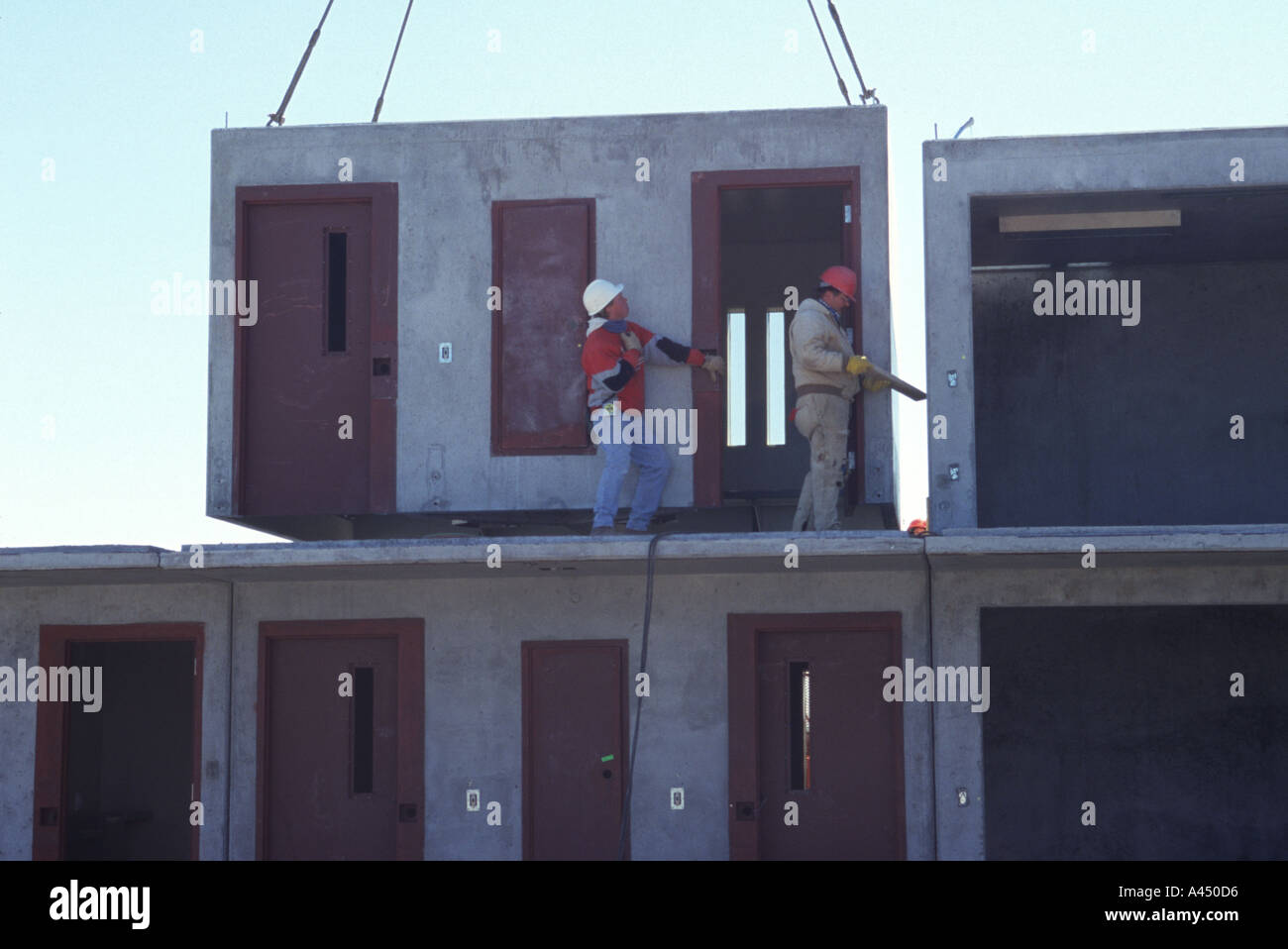 New prison construction. Modular construction of maximum security ...