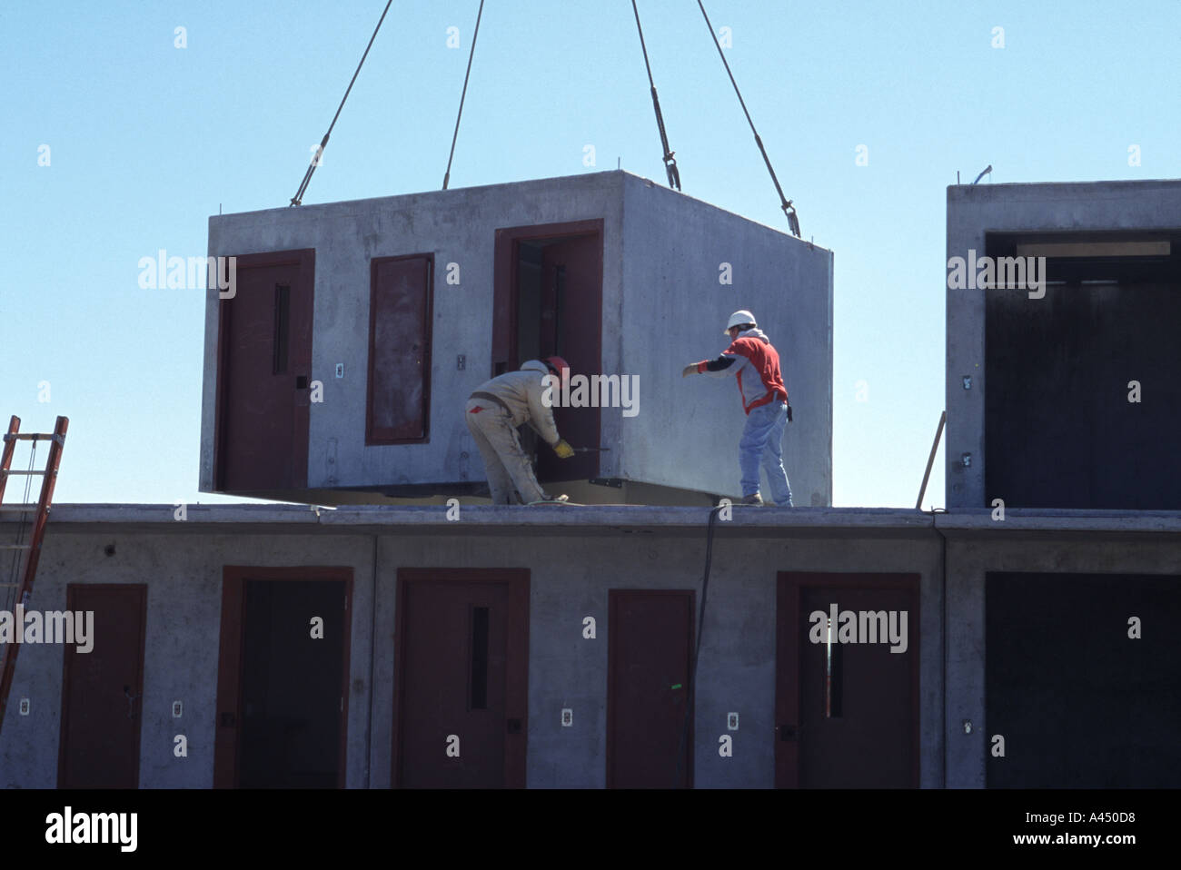 New prison construction. Modular construction of maximum security ...