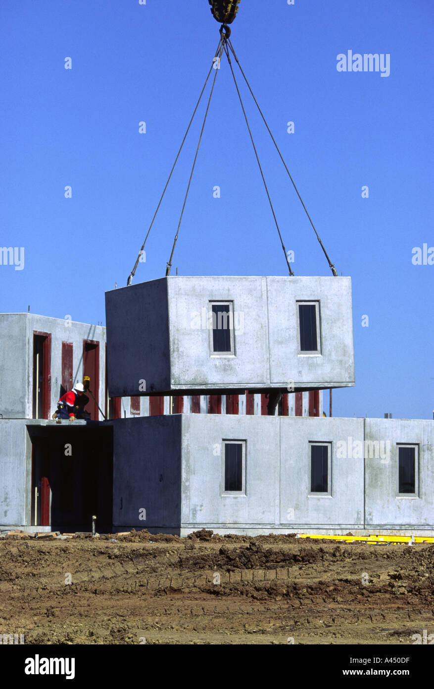 New prison construction. Modular construction of maximum security ...