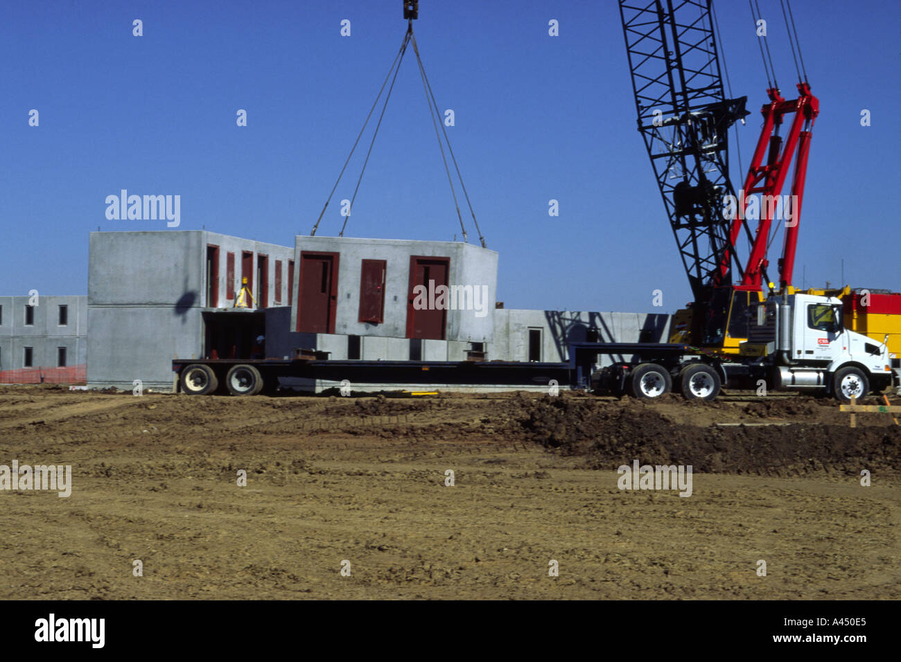 New prison construction. Modular construction of maximum security ...