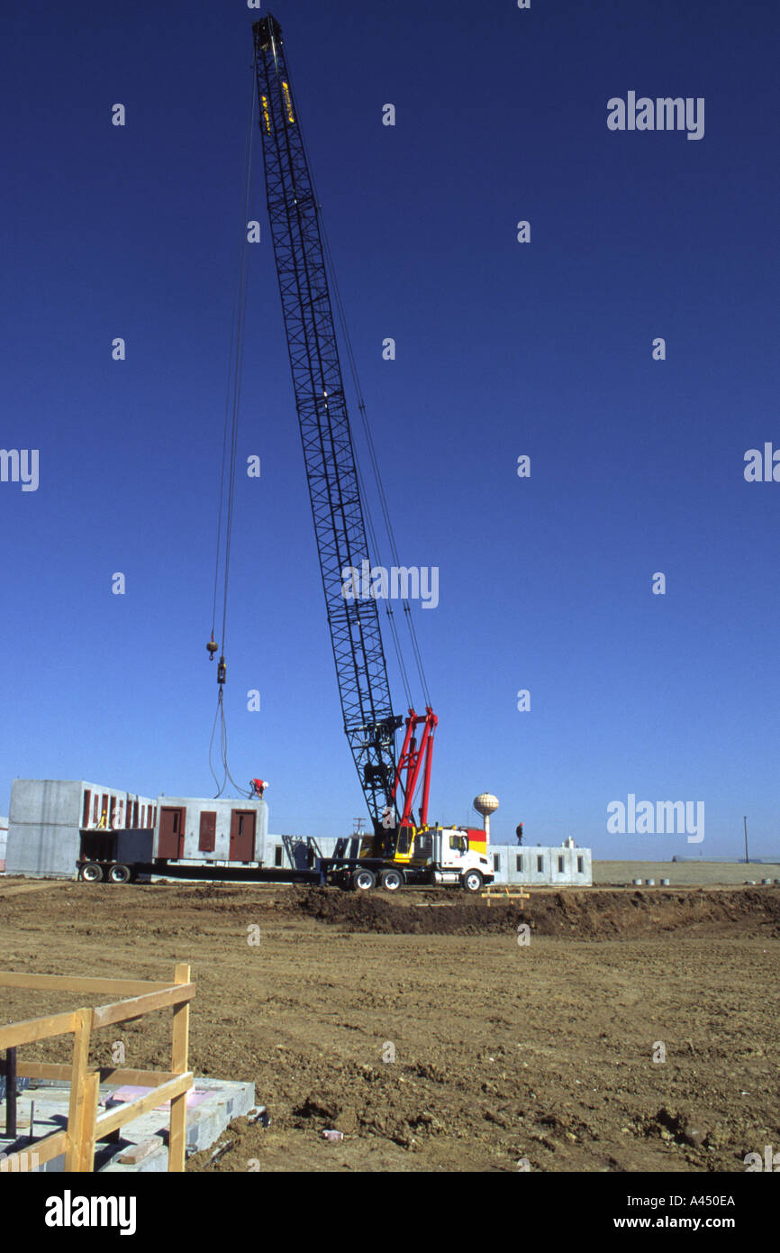 New prison construction. Modular construction of maximum security ...
