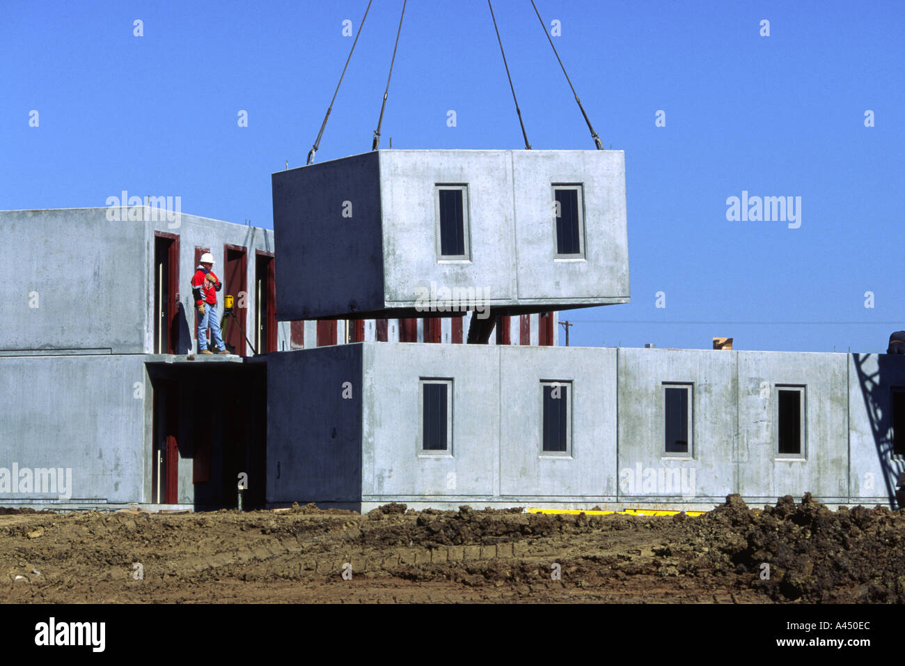 New prison construction. Modular construction of maximum security ...