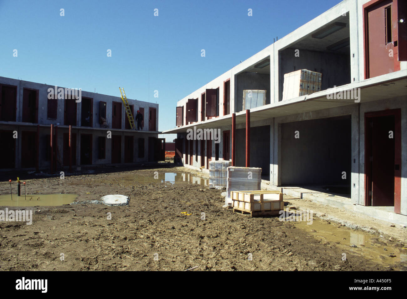 New prison construction. Modular construction of maximum security ...