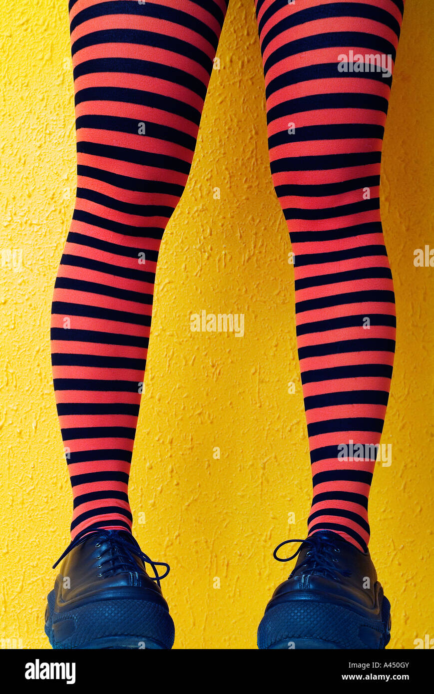 Woman s colorful hose Stock Photo - Alamy