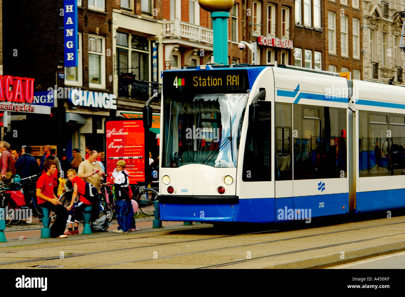 Tram network amsterdam hi-res stock photography and images - Alamy