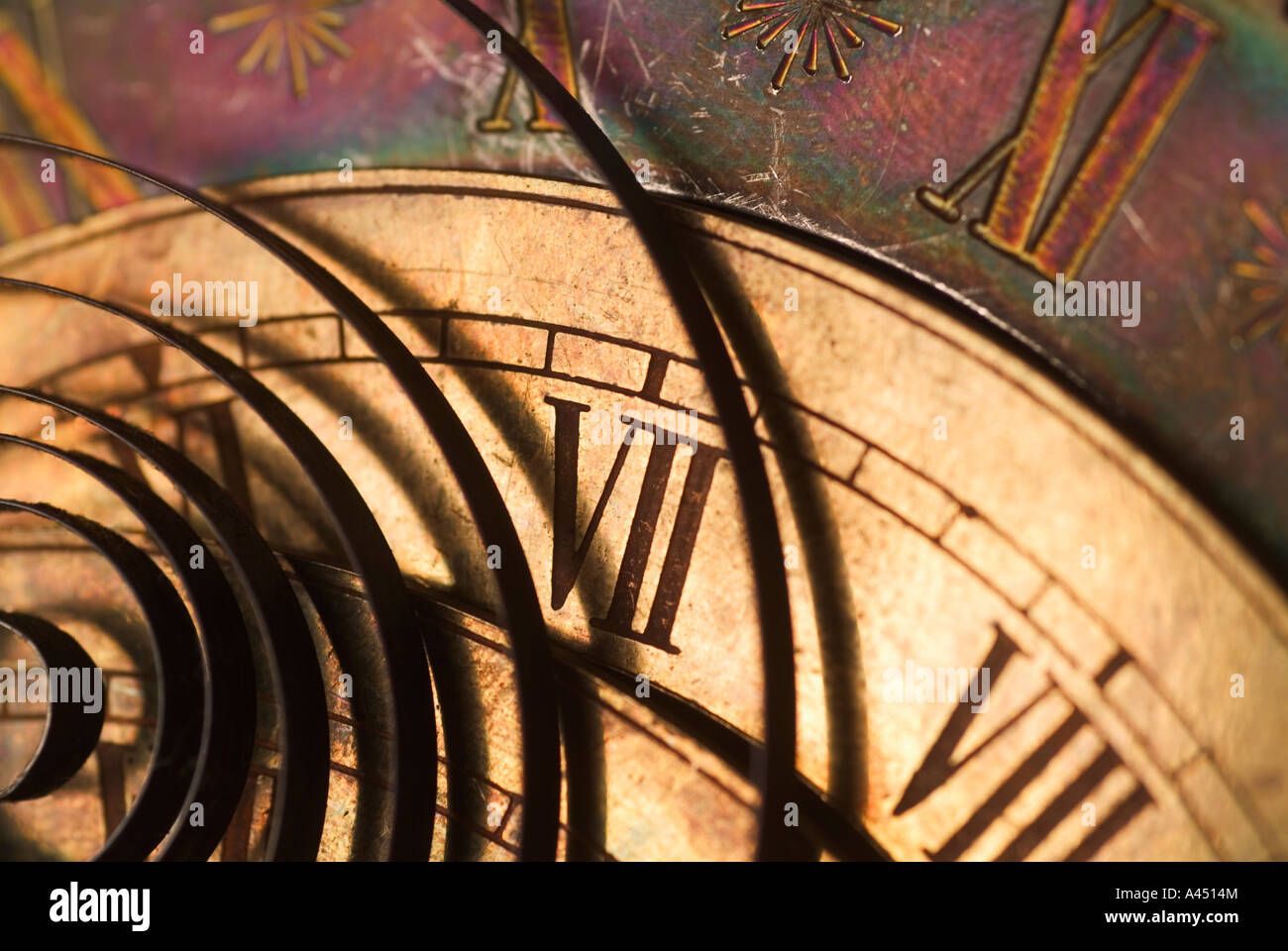 Numeral clock spiral hi-res stock photography and images - Alamy