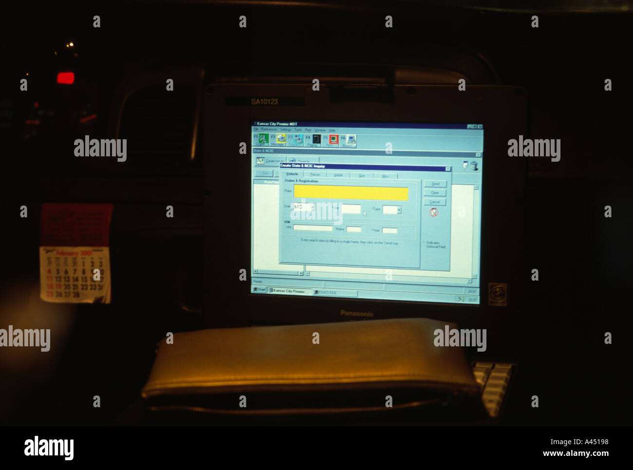 Computer Police Car High Resolution Stock Photography and Images - Alamy