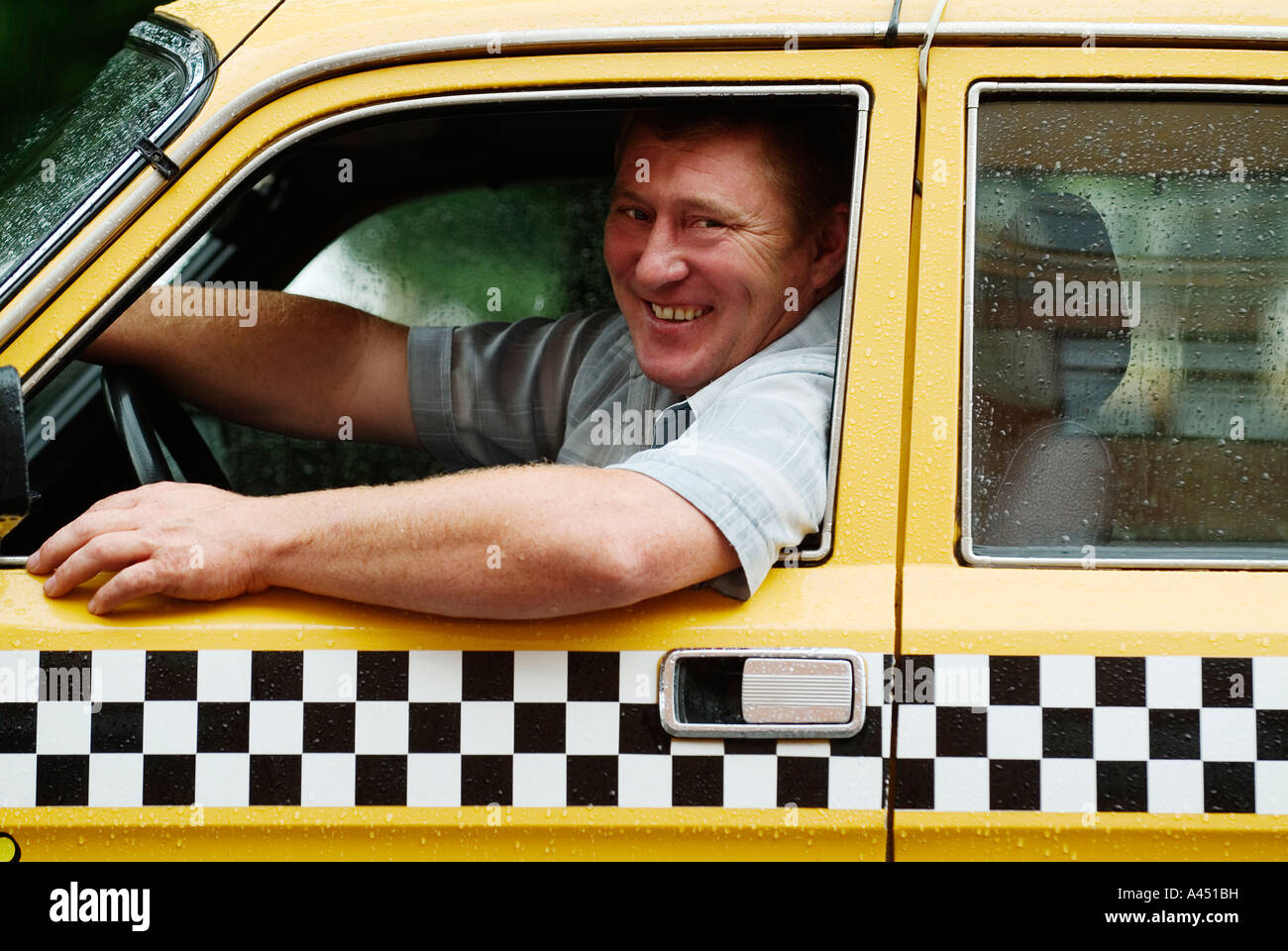 Russian taxi driver hi-res stock photography and images - Alamy