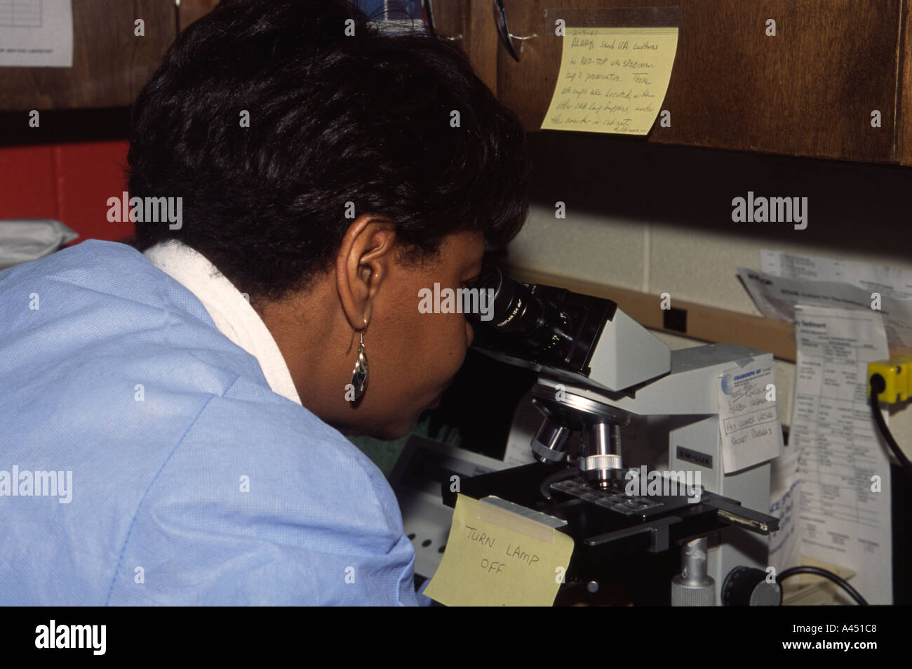 Lab work inside prison Nebraska State Penitentiary. Nebraska State ...