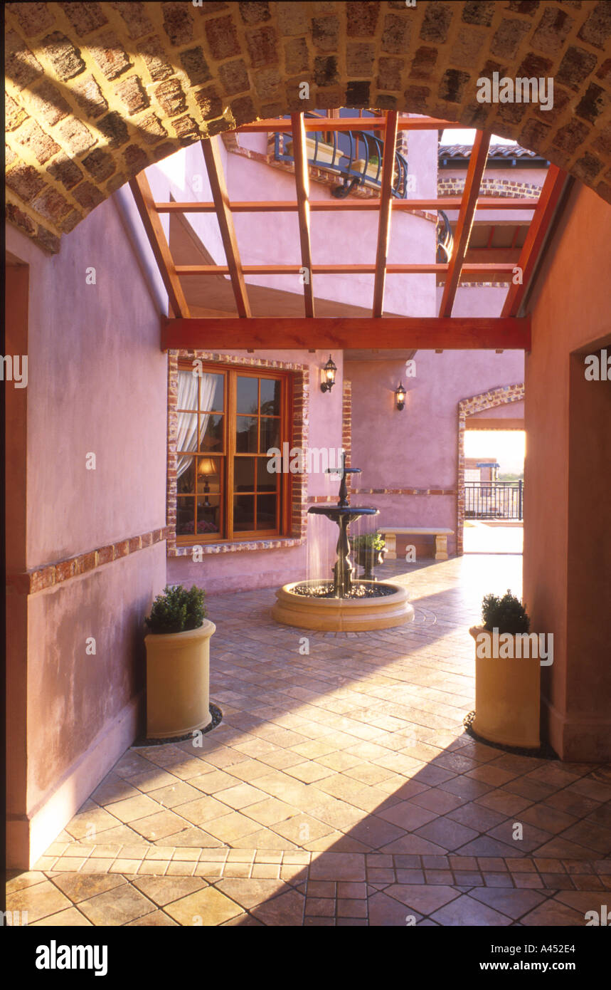 Courtyard french provincial house hi-res stock photography and images ...