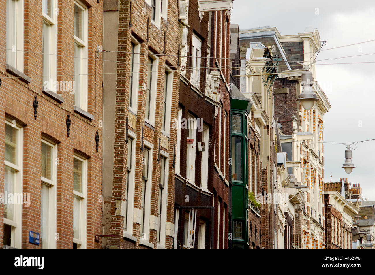 Traditional dutch buildings in Amsterdam Holland Stock Photo - Alamy