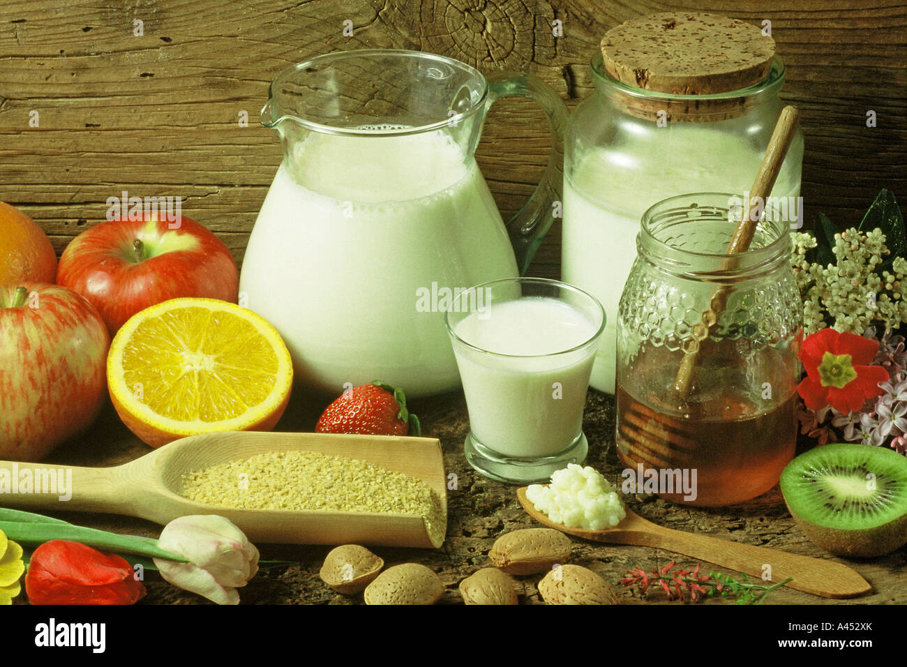 Breakfast still life Stock Photo - Alamy