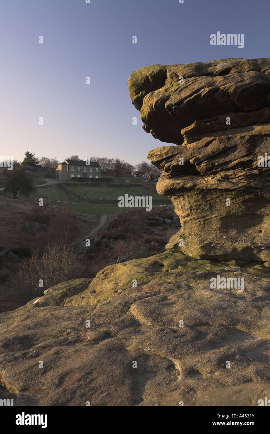 Brimham Rocks, North Yorkshire Stock Photo - Alamy
