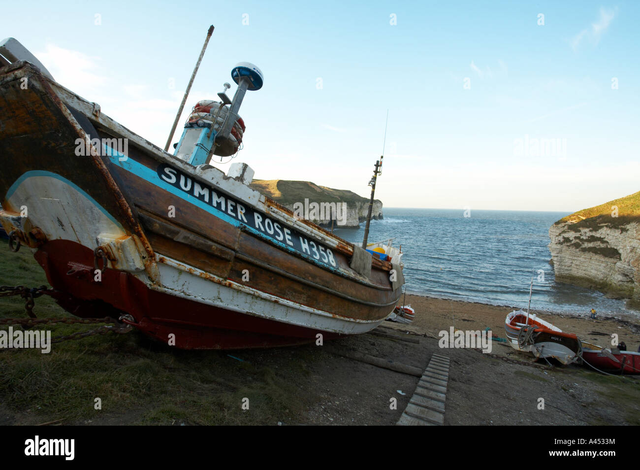 Flamborough village hi-res stock photography and images - Alamy
