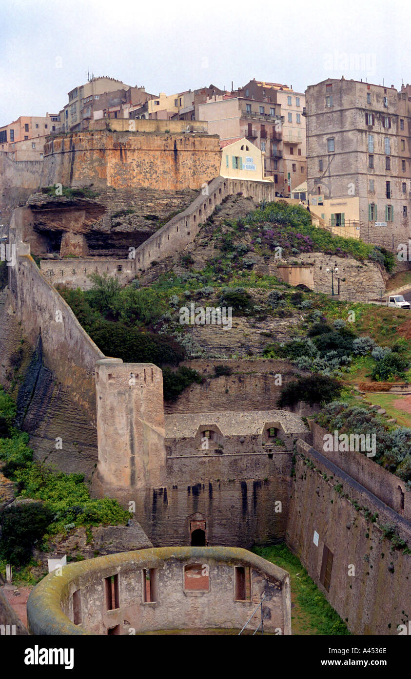 Bonifacio inside Citadel Stock Photo - Alamy