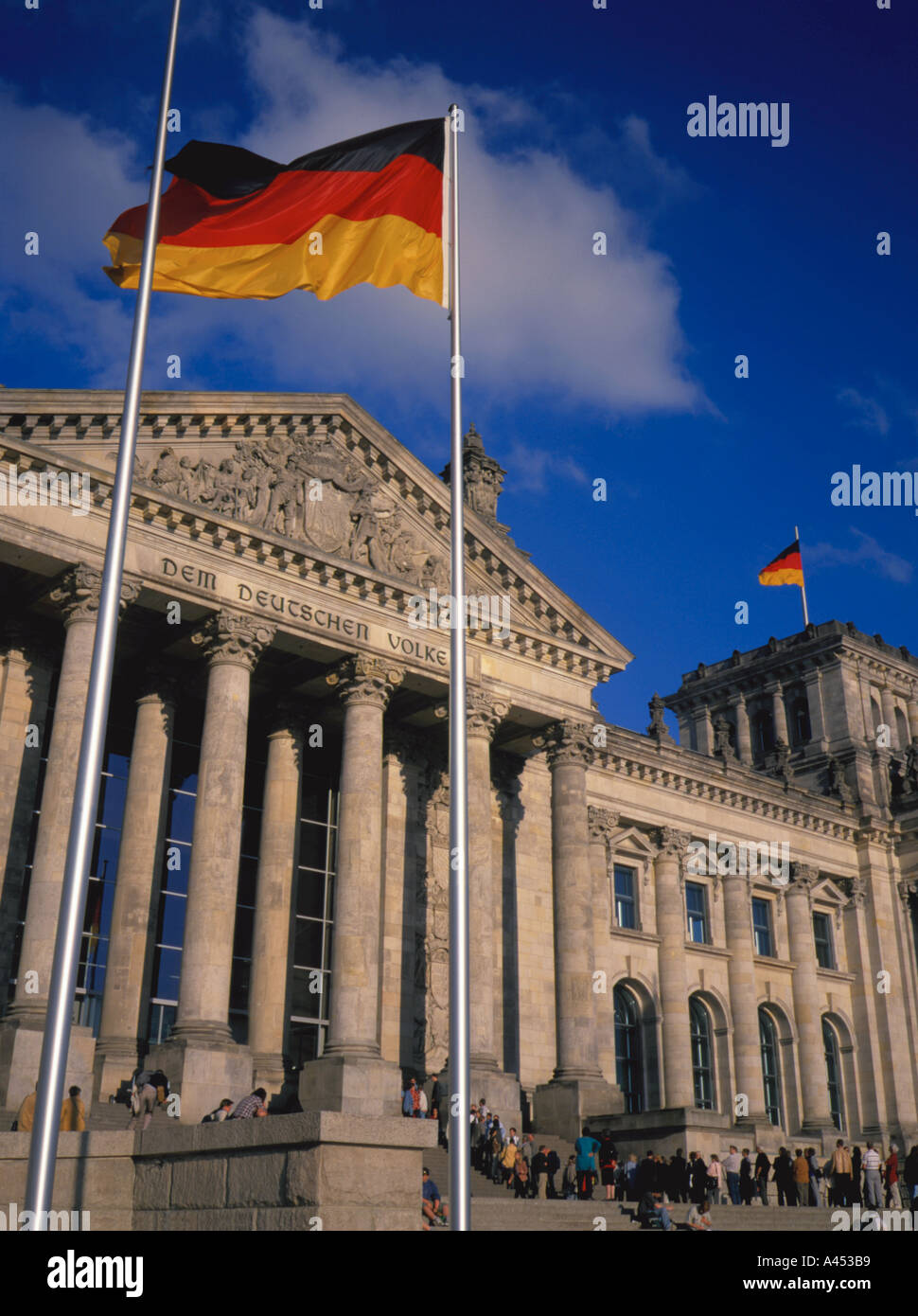 Reichstag steps hi-res stock photography and images - Alamy