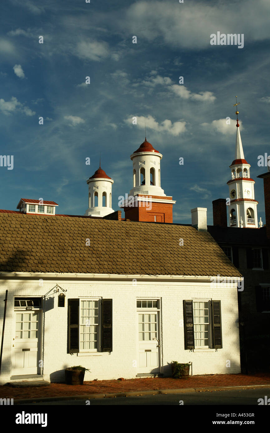 AJD53575, Frederick, MD, Maryland, Historic Downtown Stock Photo - Alamy