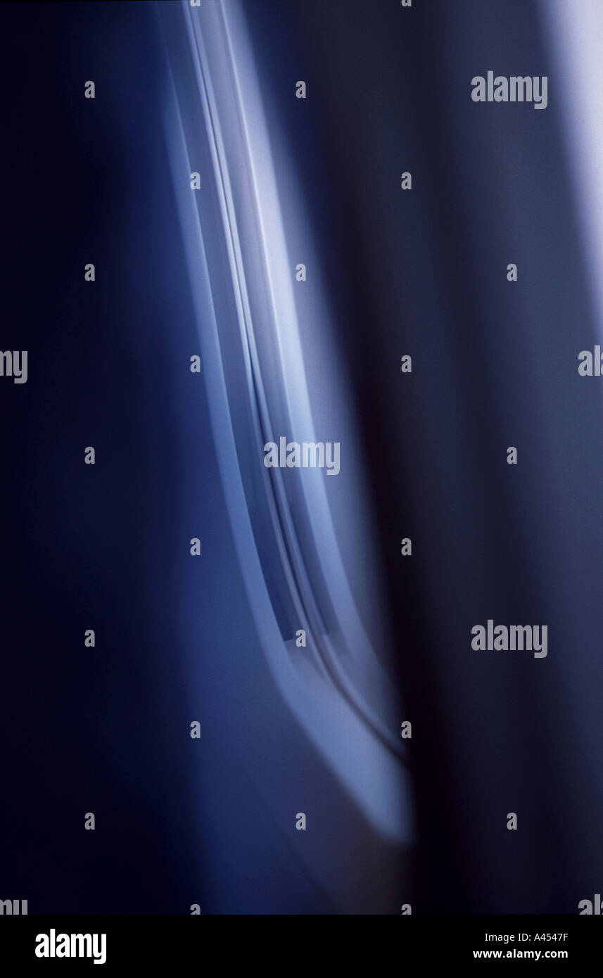 Window on jet airliner Stock Photo - Alamy