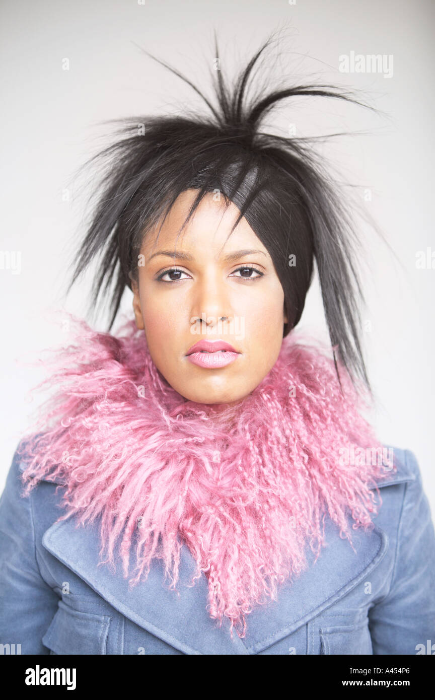 Fashionable american female hi-res stock photography and images - Alamy