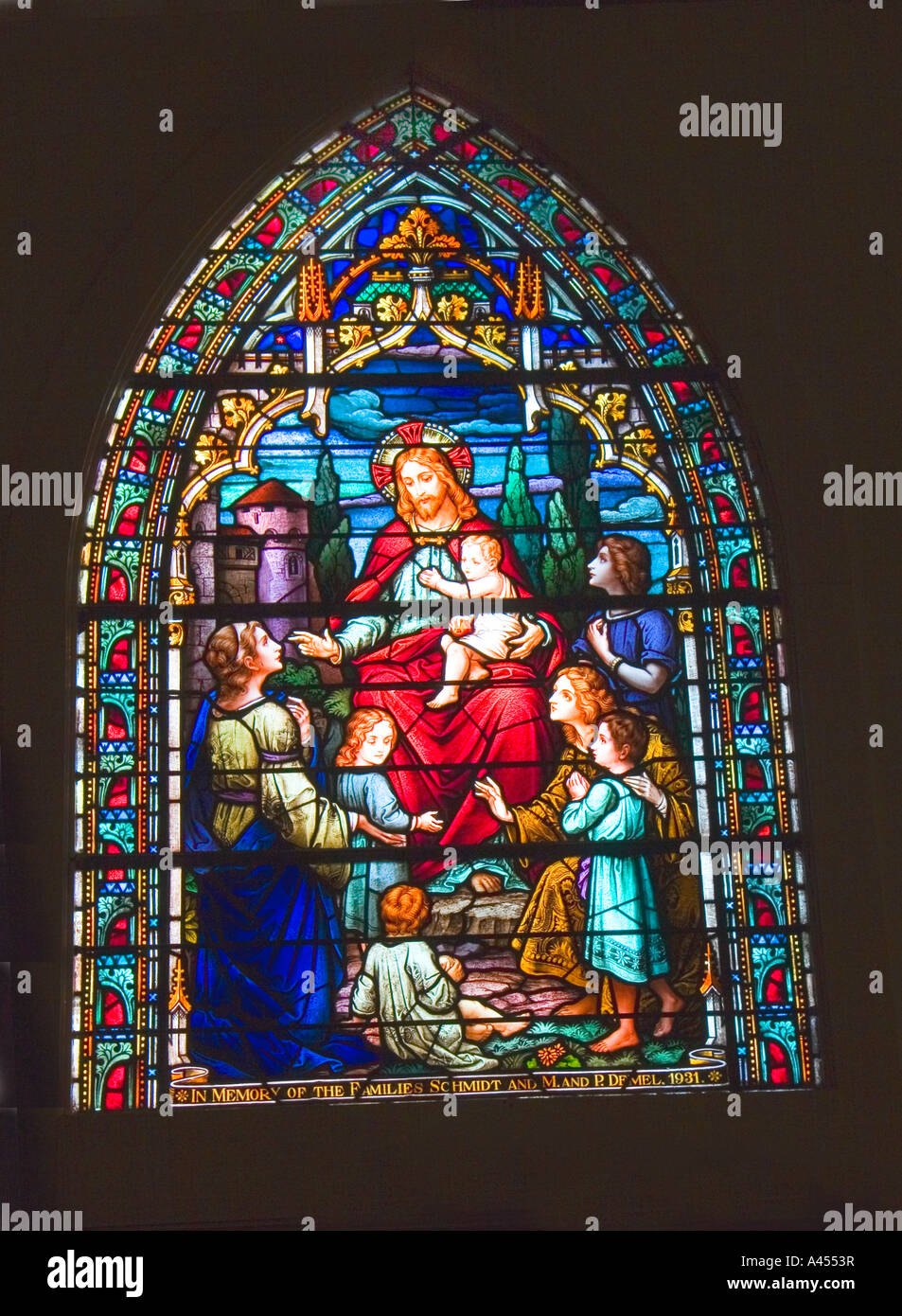 Christ with children hi-res stock photography and images - Alamy