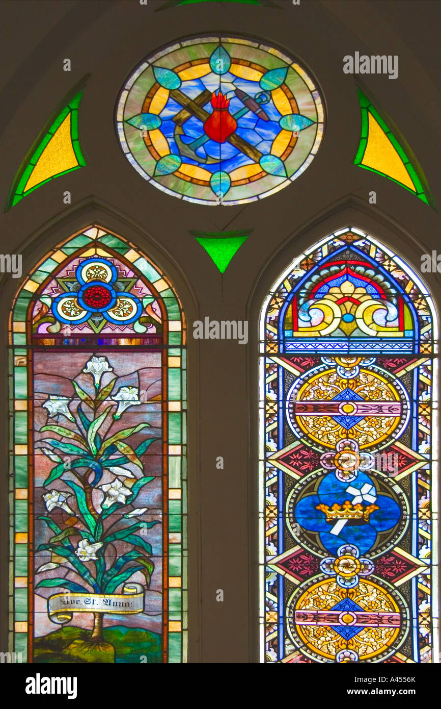 Stained Glass windows Stock Photo - Alamy