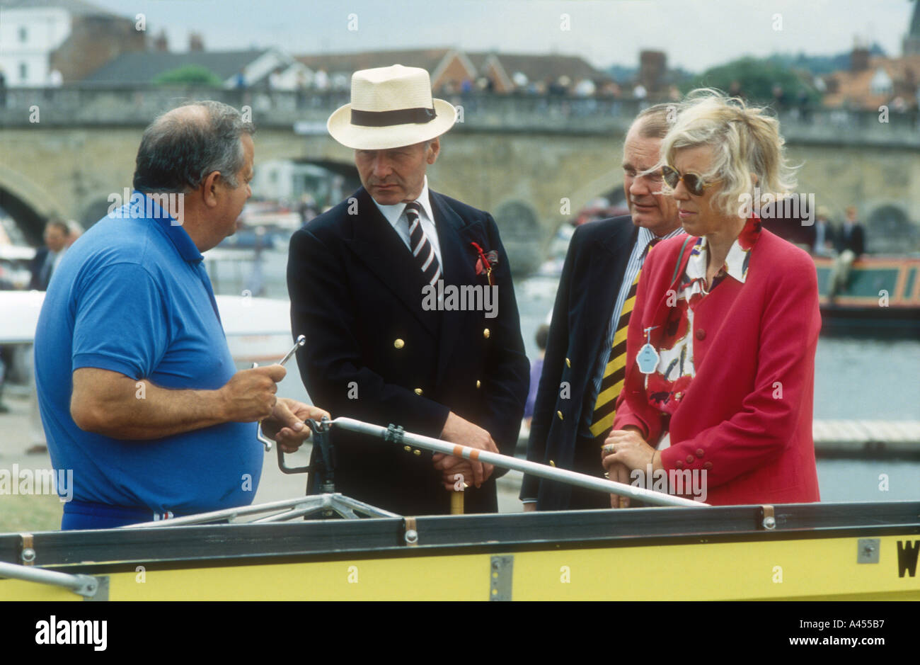 Henley Royal Regatta at Henley on Thames River Thames Oxfordshire ...
